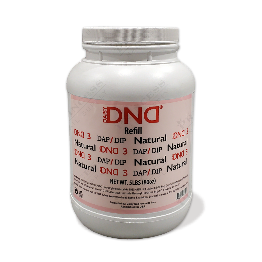 DND Dap Dip Refill 5lb - Natural | Princess Nail Supply