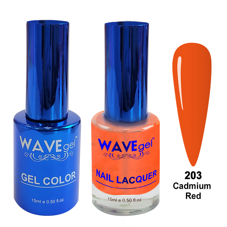 Royal Duo #WR203 Cadmium Red | Princess Nail Supply