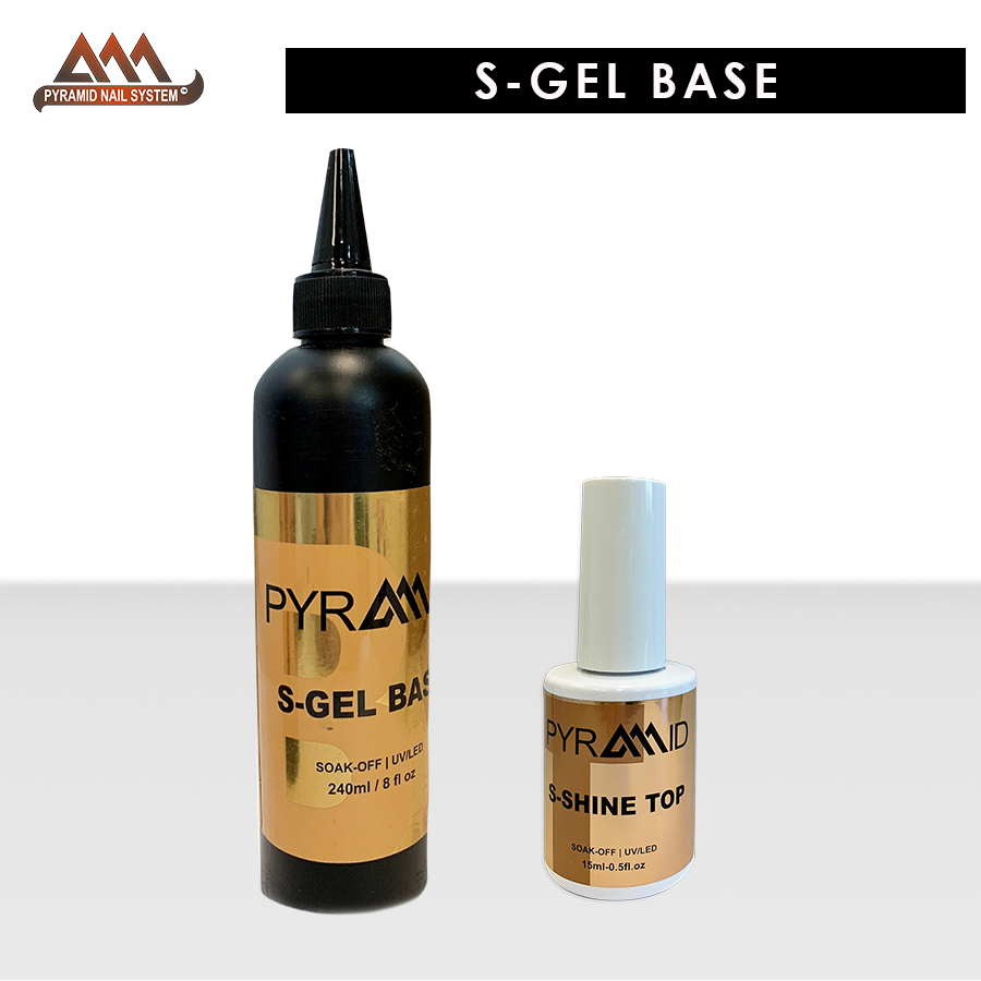 Pyramid Gel S-Shine Top .5oz | Princess Nail Supply