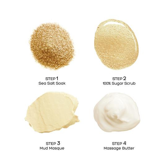 Voesh - Pedi 4 Step Deluxe - Coco Colada Oasis