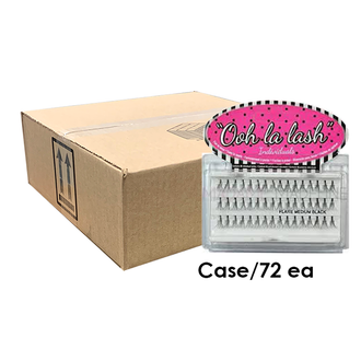 Ardell Ooh La Lash - Individual Knot Free Black Medium Case/72pcs