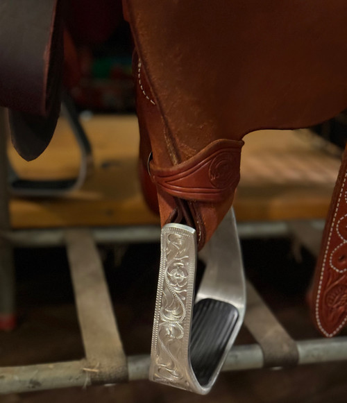 Martin BTR Barrel Saddle - 13.5” seat, 6.75” gullet. - War Bar Tack