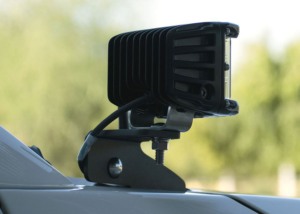 RIGID 20+ Super Duty A-Pillar Mounts - 46735 | Offroad Alliance