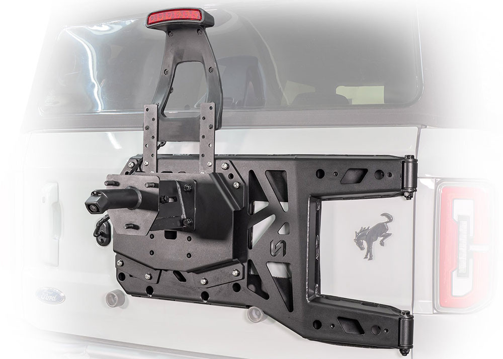 Turn Offroad Adj. Tire Carrier & Camera Mount - TC4-M1 | Offroad Alliance