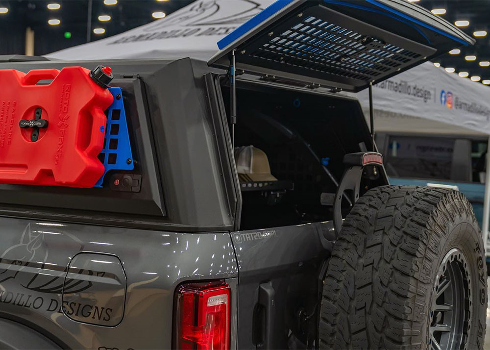 Armadillo Interior Rear Window Molle | Offroad Alliance