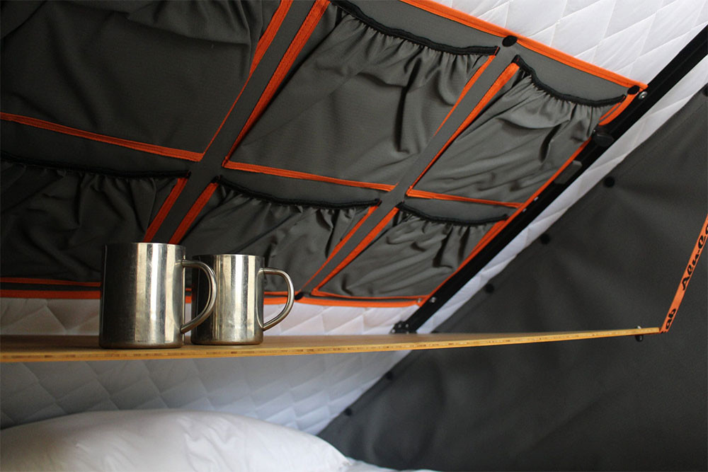 Alu-Cab Drop-Down Table for Gen 3-R, Campers and Roof Conversions ...