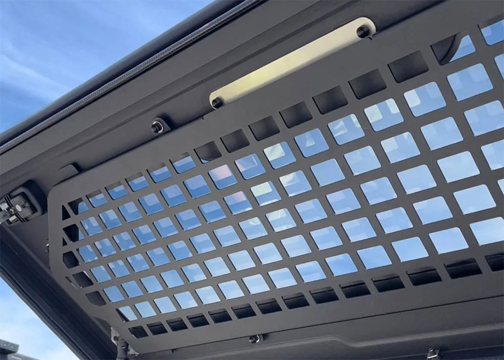 Alu-Cab Contour Rear Security Window Grid - ALUC2-A-WG | Offroad Alliance