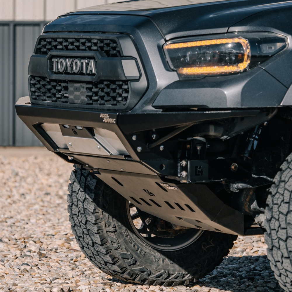 C4 Rock Runner Front Skid Plate for 16-23 Tacoma | Offroad Alliance