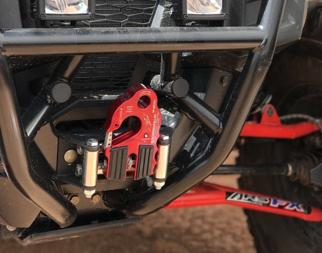 Factor 55 UltraHook XTV, Red - 00275-01 | Offroad Alliance