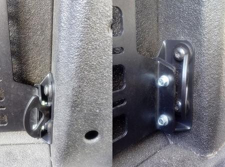 BuiltRight Super Duty Bedside Rack System, Large Panel | Offroad Alliance