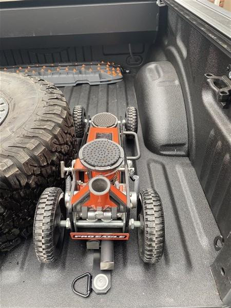 JDS Pro Eagle Jack + Spare Tire + Power Tank Mounting System