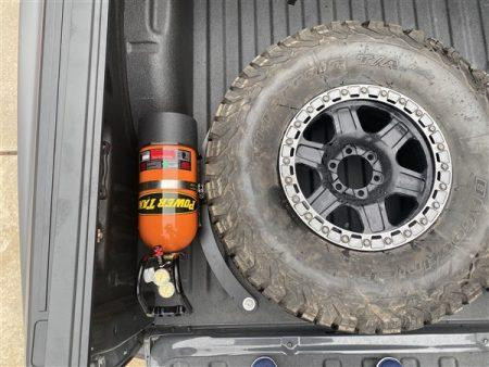 JDS Pro Eagle Jack + Spare Tire + Power Tank Mounting System
