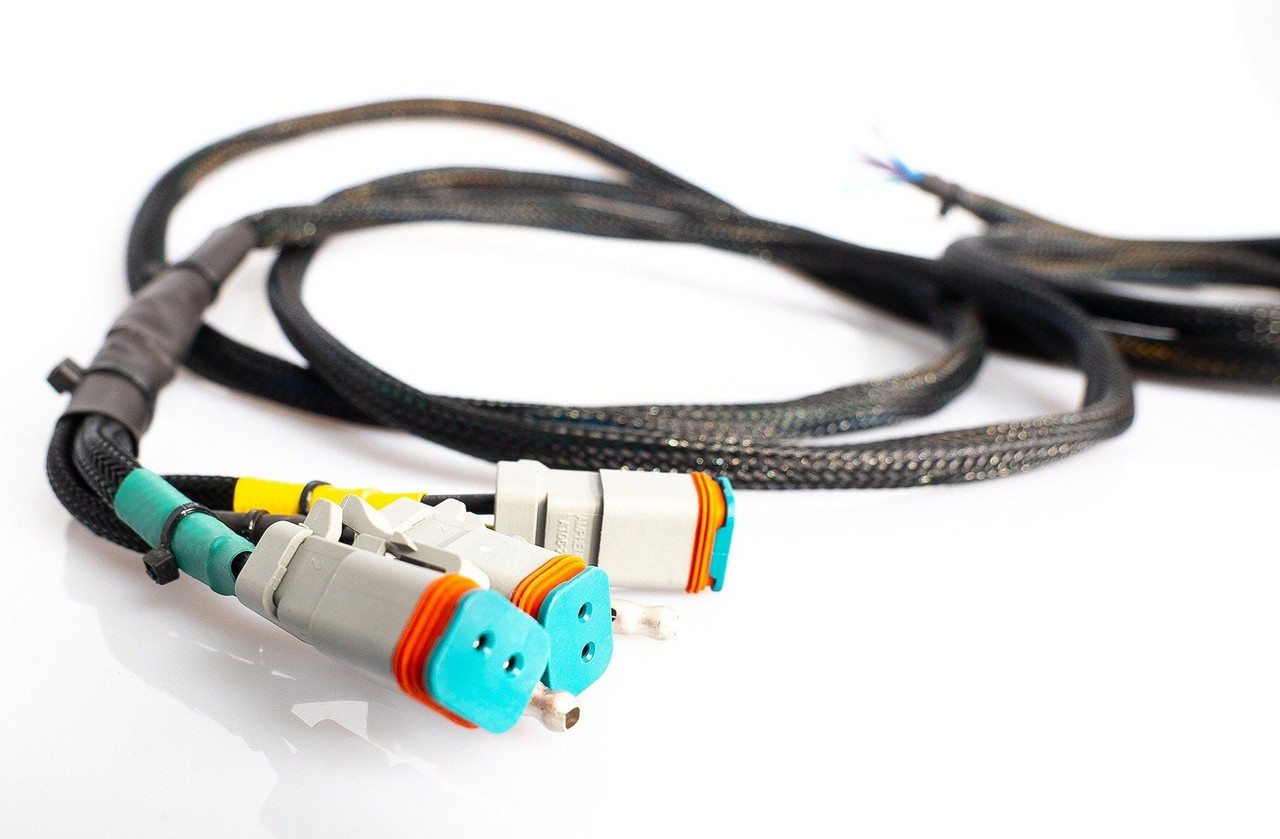 3DT Triple Bezel Kit Wiring Harness for RIGID/Diode/Vision X/KC HiLites
