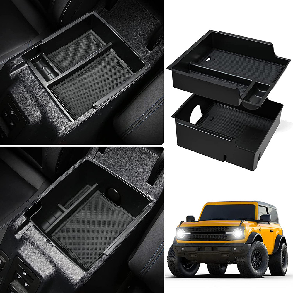 Offroad Alliance Bronco 2-Layer Center Console Tray