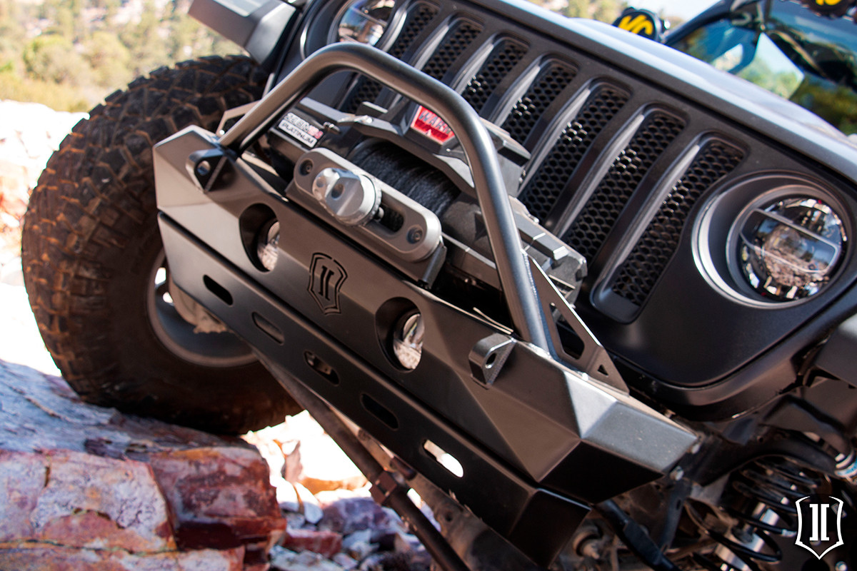 ICON Impact Armor Front Bumper 25164 | Offroad Alliance