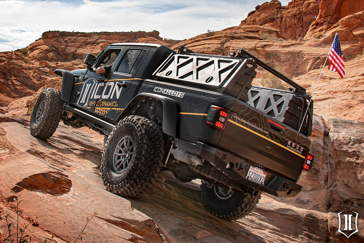 ICON Impact Armor Rear Bumper 25166 | Offroad Alliance
