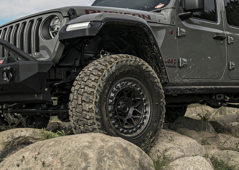 Black Rhino Alpha Black w/ Gunmetal Lip Wheels | Offroad Alliance
