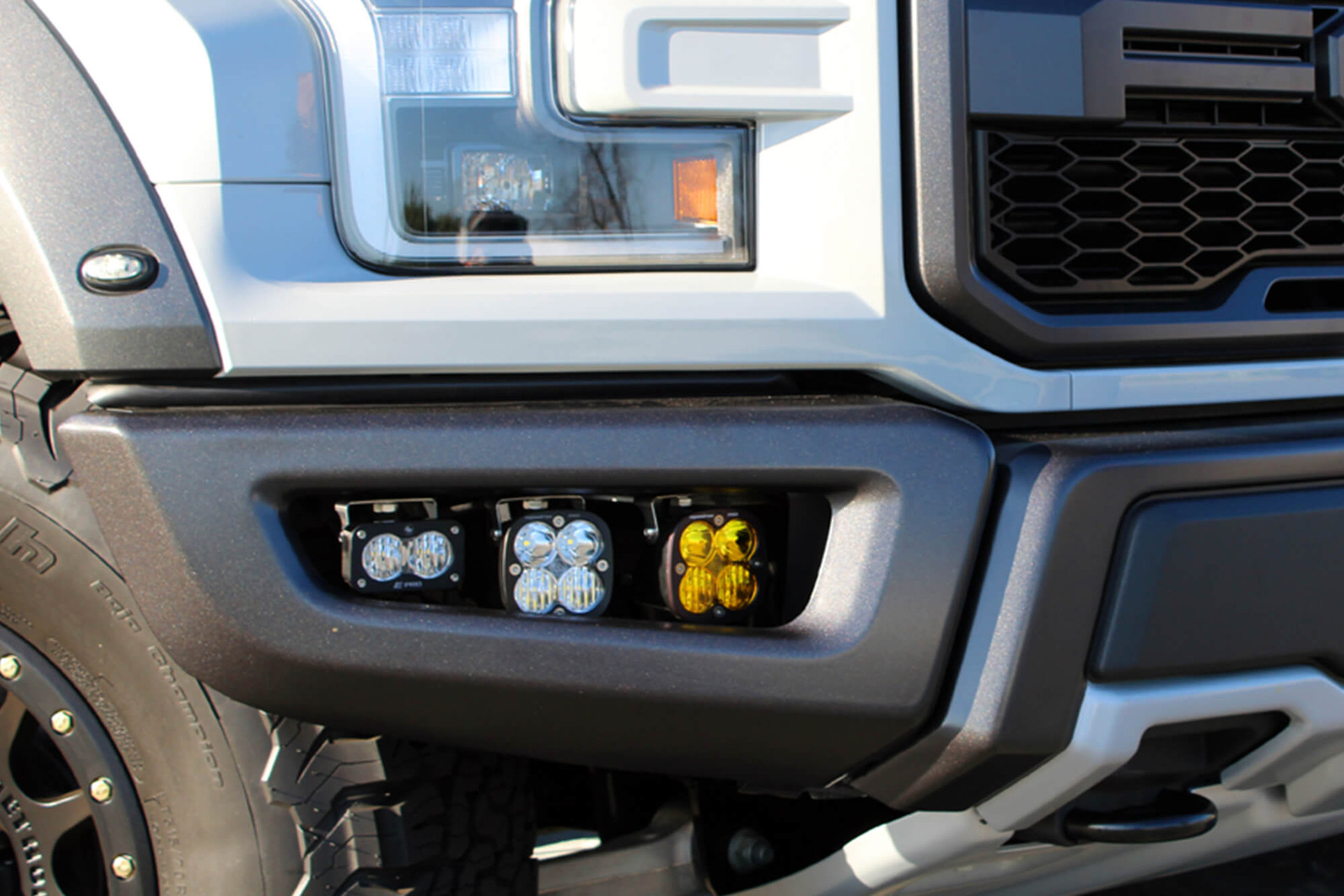 Offroad Alliance 17-20 Raptor Universal Triple Bumper Light Kit w/ Baja ...