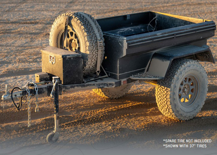 OVS Military Style Trailer 5x5 Bolt Pattern - 70100010 | Offroad Alliance