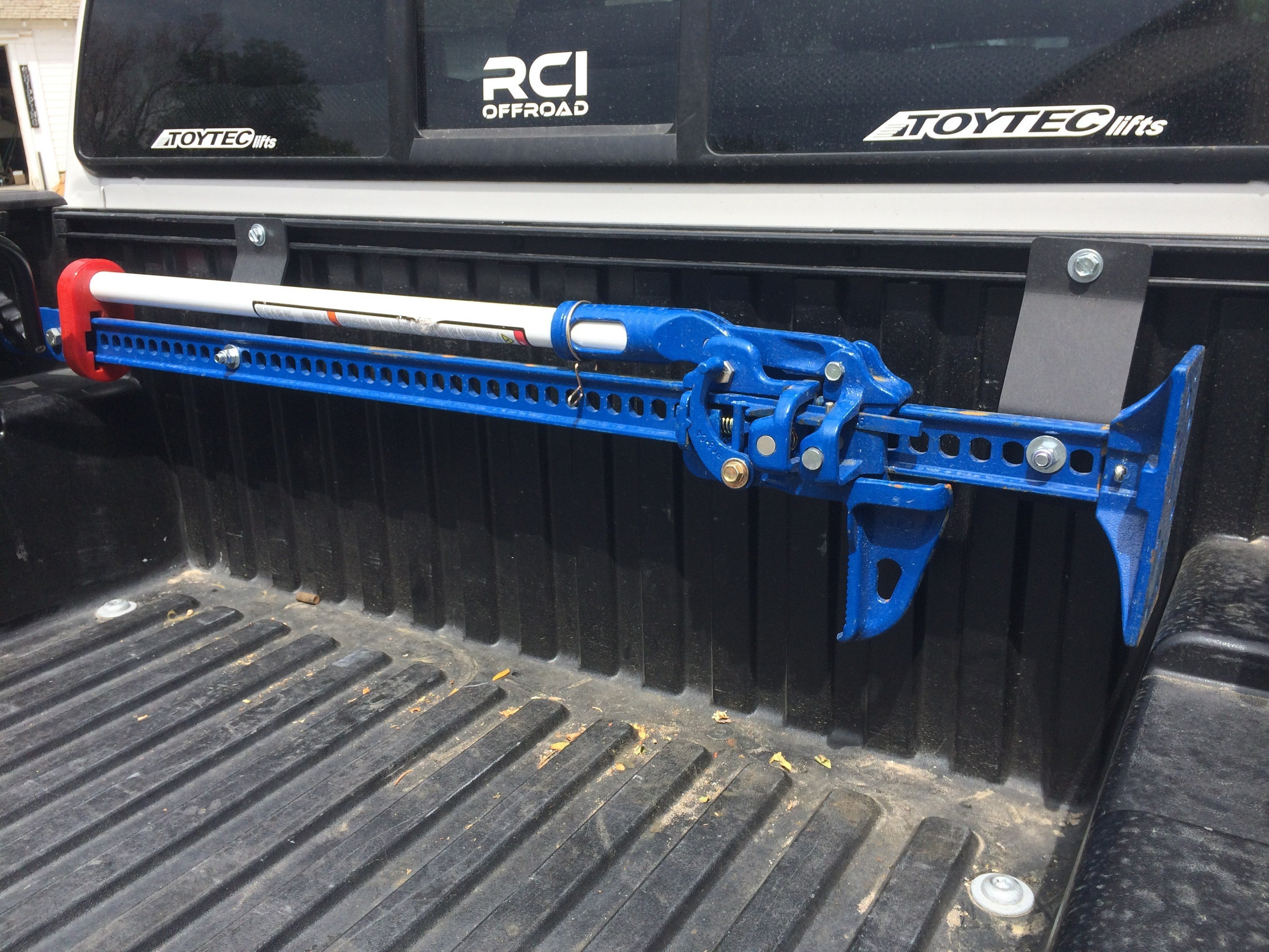 RCI Bed Rack Hi-Lift Mounts