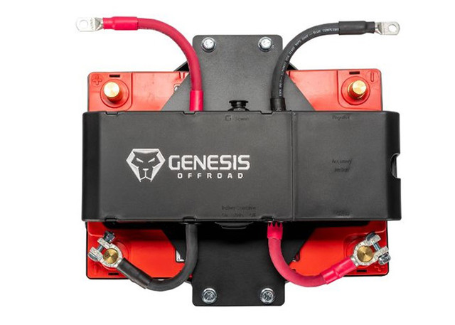Genesis 07-18 Jeep Wrangler JK Dual Battery Kit: Gen 3 - 131-JKDBK2AG3 ...
