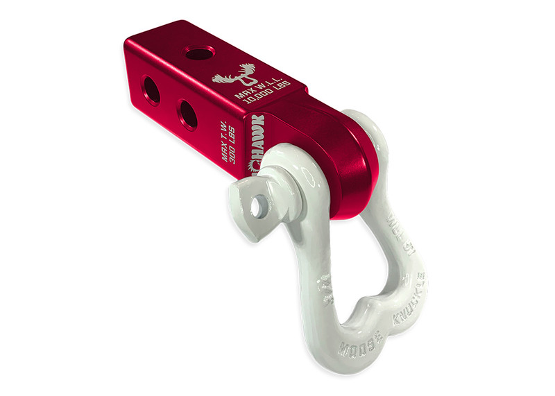 Moose Knuckle XL Shackle/Mohawk 2.0 Red Receiver Combo | Offroad Alliance
