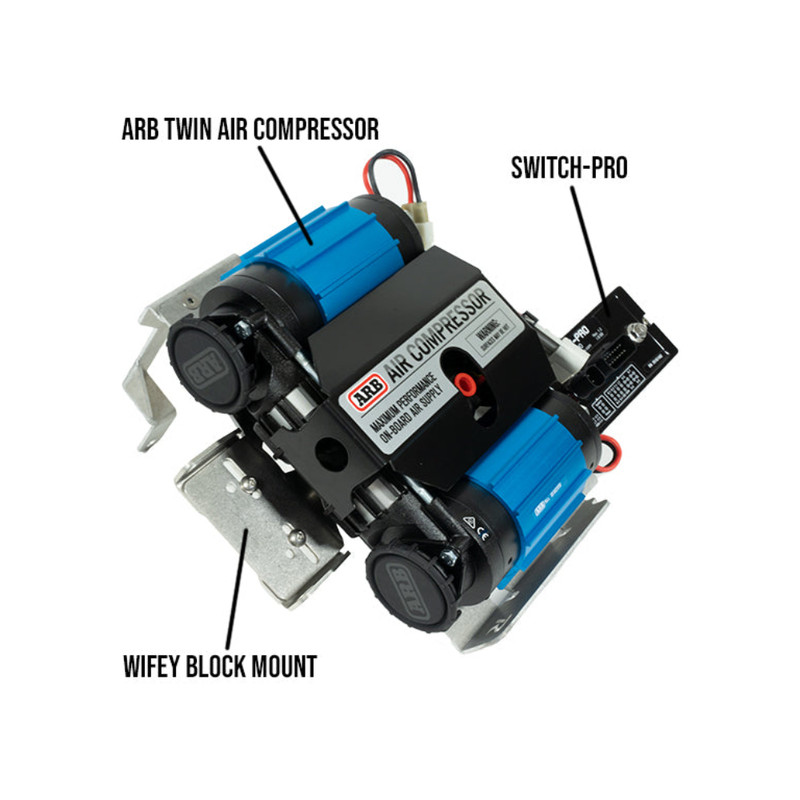 Rago 05-09 4Runner Air Compressor Mount | Offroad Alliance