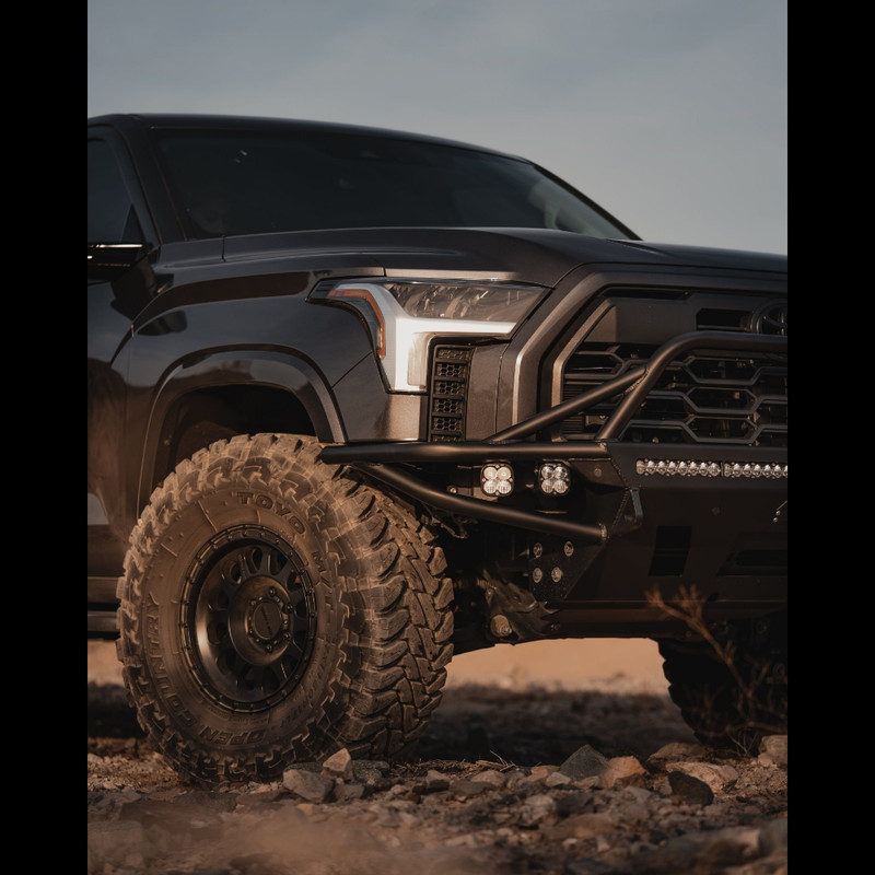C4 Hybrid Series Front Bumper w/Winch for 22+ Tundra | Offroad Alliance
