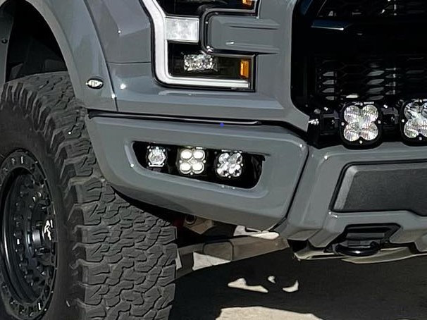 Offroad Alliance 17-20 Raptor Universal Triple Bumper Light Kit w/ Baja ...