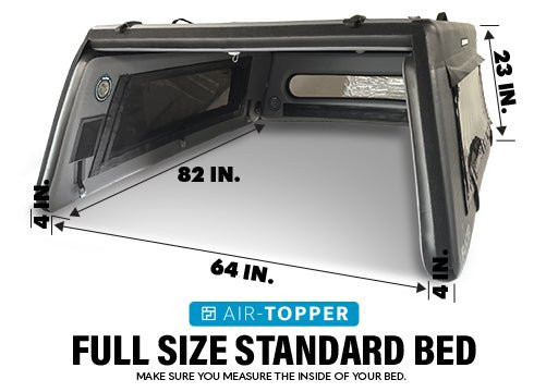 FLATED AIRTOP-LONG1-22 Truck Camper Shell | Offroad Alliance