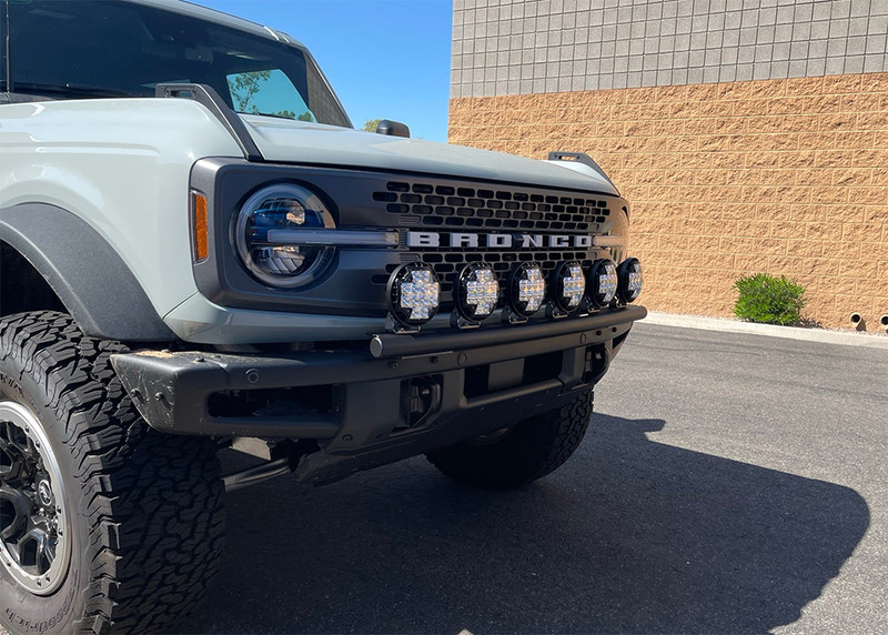 Foutz Bronco Raptor Front Light Mount | Offroad Alliance