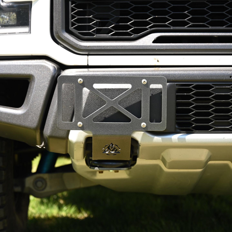 SwarfWorks Front License Plate Relocation Bracket - SW-SDLPM-A01 ...