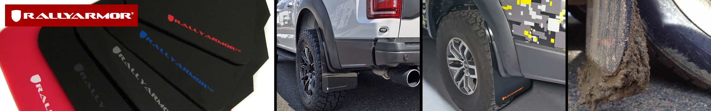 Rally Armor Mud Flaps: 4Runner & Raptor