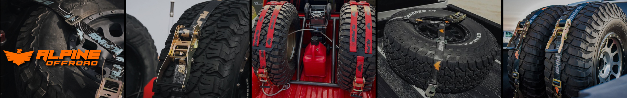 Alpine Offroad | Tie Down Straps | Recovery Gear | Off-Road Bags