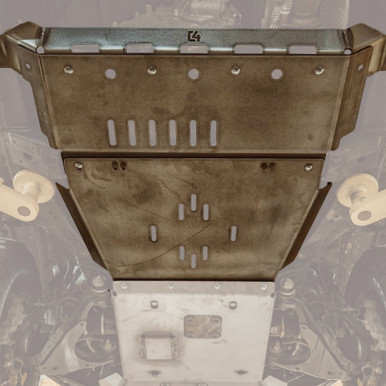 C4 Rear Skid Plates for 03-23 4Runner, GX470 & GX460 | Offroad Alliance