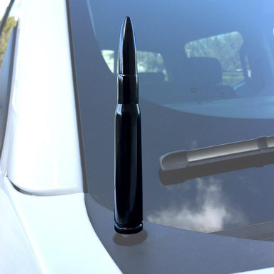Recon .50 Cal Bullet 5" Antenna (fits OEM Factory Threaded Antenna)