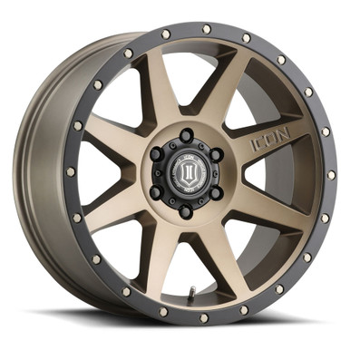 ICON Alloys Rebound 20" Bronze 6x5.5 - 1820908350BR | Offroad Alliance