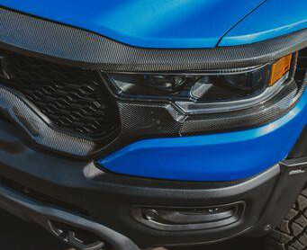 Anderson Composites RAM TRX Carbon Fiber Front Grille Trim - Upper