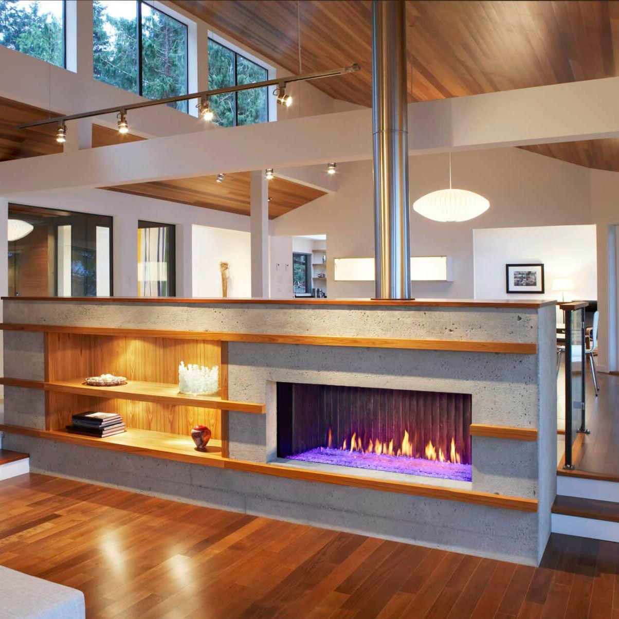 Heat N Glo 48" Primo-II Direct Vent Gas Fireplace | Embers Living