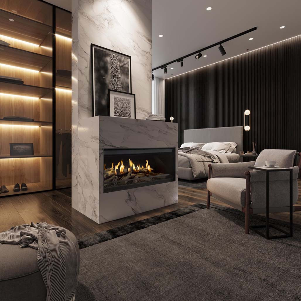 NetZero Fire E-One 100 Electric Fireplace | Embers Living