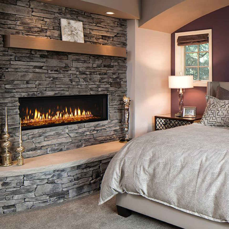 Heat N Glo Mezzo 36-Inch Linear Gas Fireplace | Embers Living