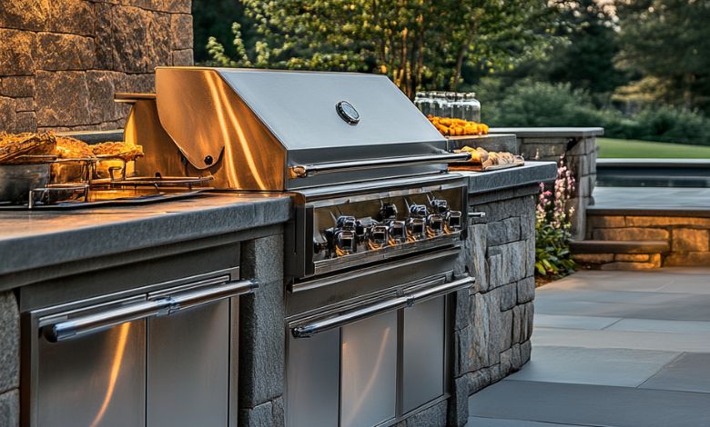 The Ultimate Luxury Outdoor Grilling Experience: The Kalamazoo Gas ...