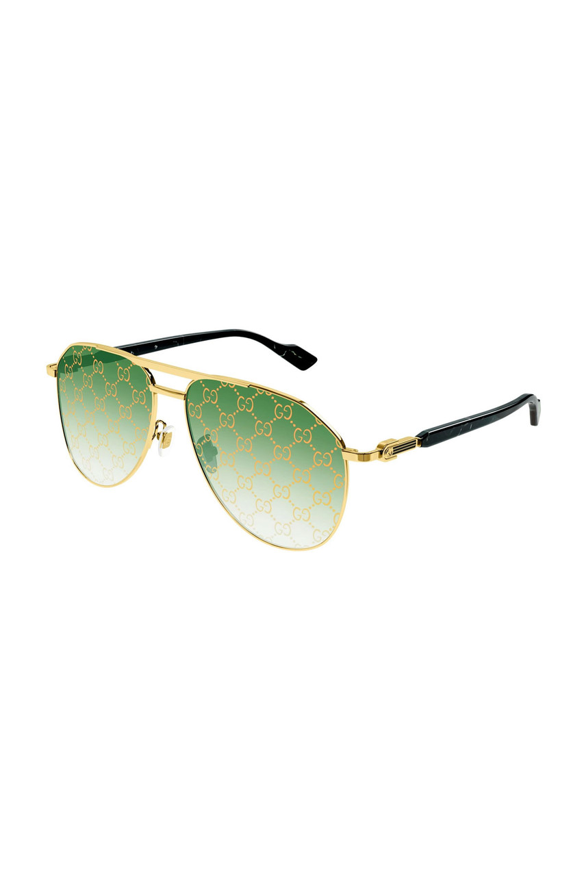 Gucci Men's "Metal" Sunglasses - GG1220S