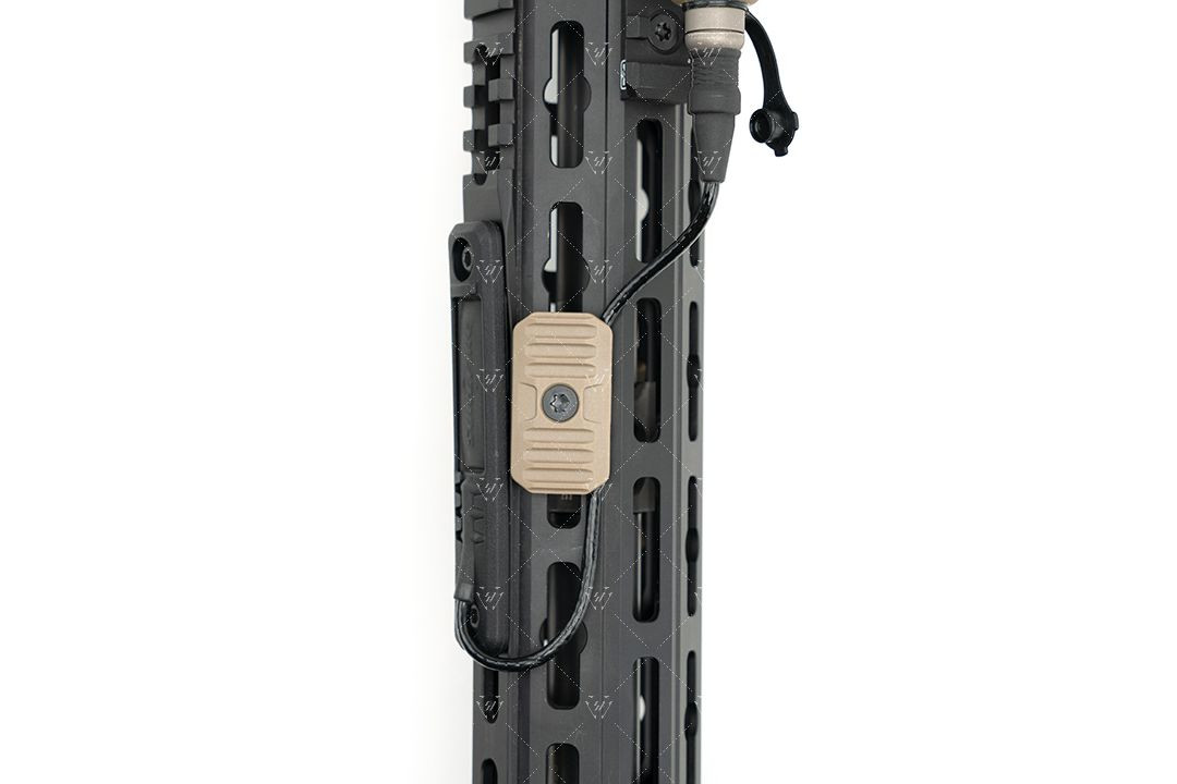 M-LOK Cable Management Covers - SHORT, BLACK - Breakthrough Tactics 戰術•陷陣