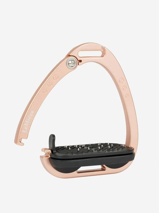 LeMieux Vector Control Stirrups - Rose Gold - Do Trot In Tack Shop