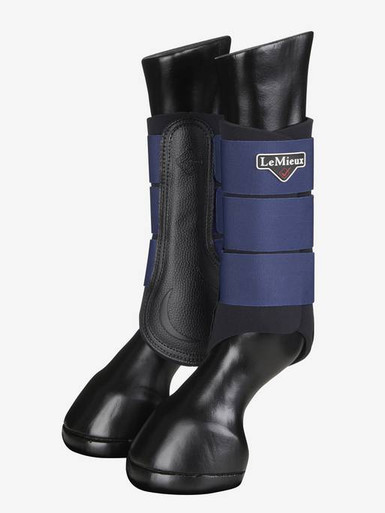 LeMieux Grafter Brushing Boots - Ink Blue - Do Trot In Tack Shop