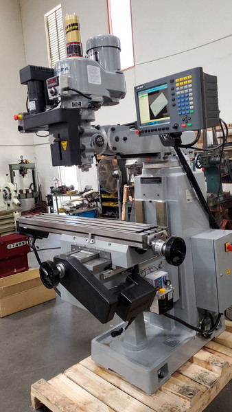 New 10" x 54" Acra 3 Axis Vertical Milling Machine with Acu-Rite ...
