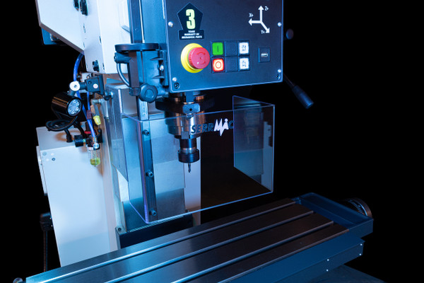 New 1.97" SerrMac 3-Axis Precision Drill-Milling Machine with Touch ...