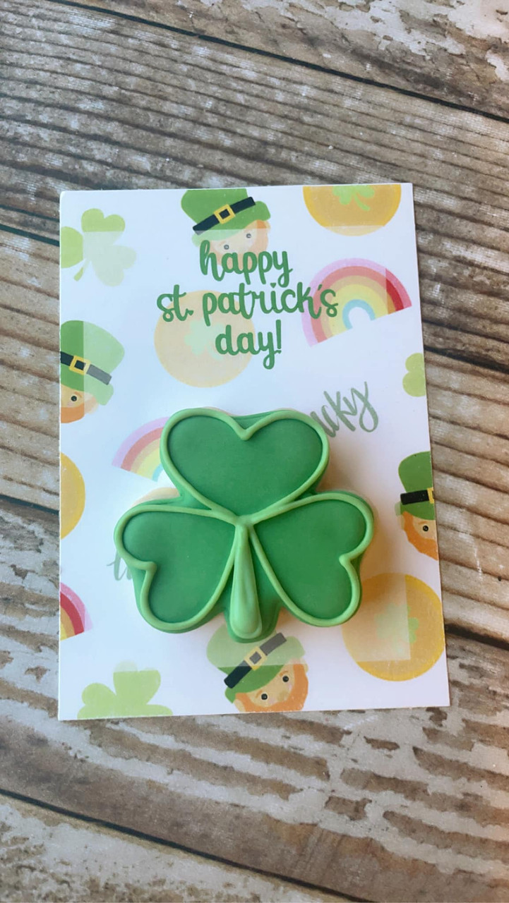 Shamrock Cookie Card