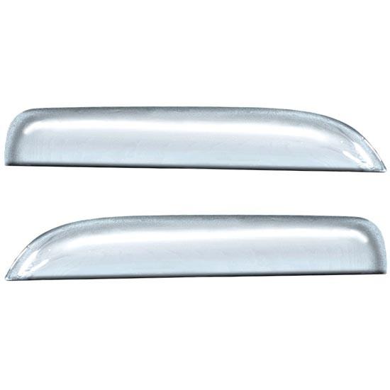 Chrome Chop Top Side Window Deflectors For Volvo VNL Gen II & VNM - 4 ...